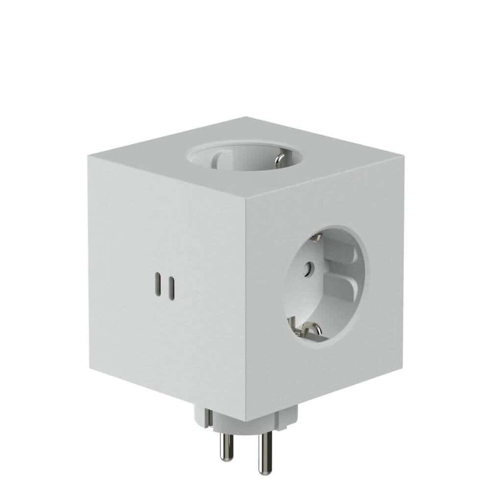 Contor Design - AVOLT Square 2 Mehrfachsteckdose mit zwei USB-C-Anschlüssen